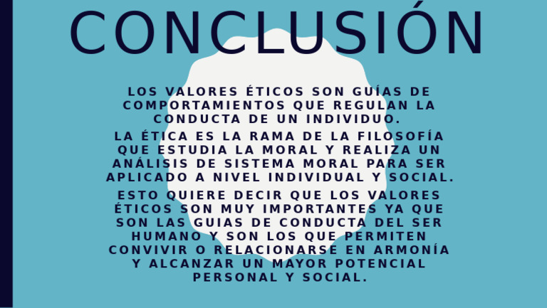 Conclusión-ETICA Y MORAL | PDF