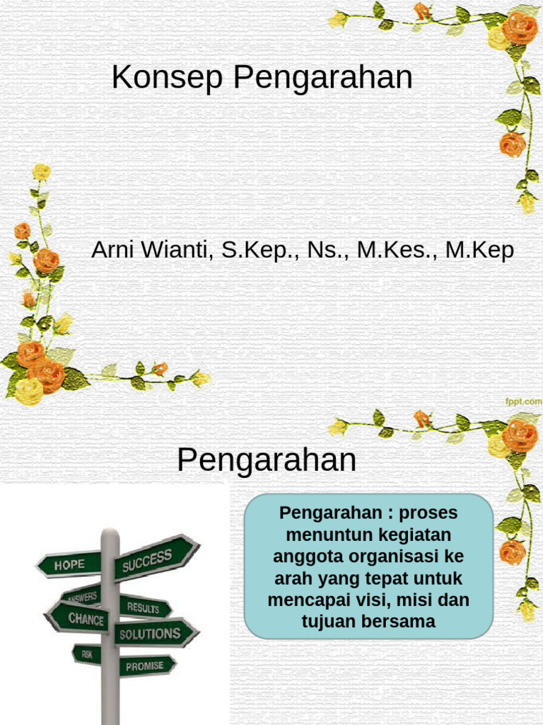 Konsep_Pengarahan_pptx | PDF