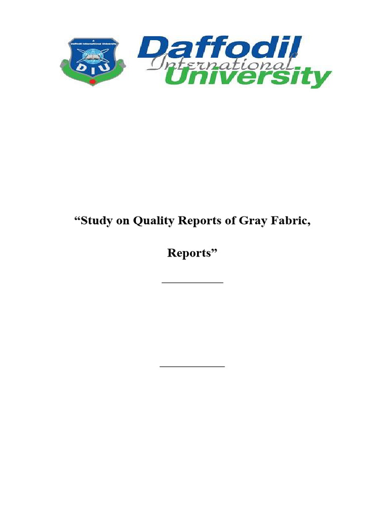 Faculty of Engineering Department of Textile Engineering: Course Code ...