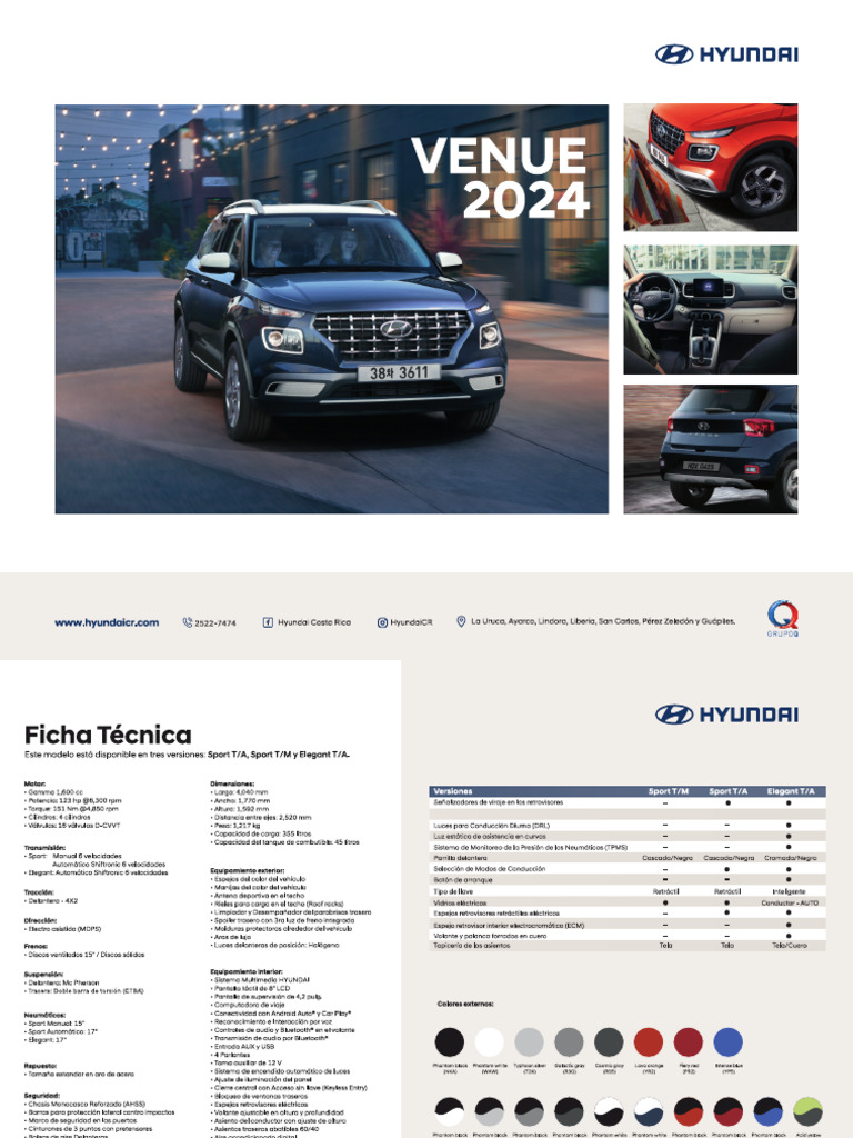 Ficha Tecnica - HYUNDAI | PDF