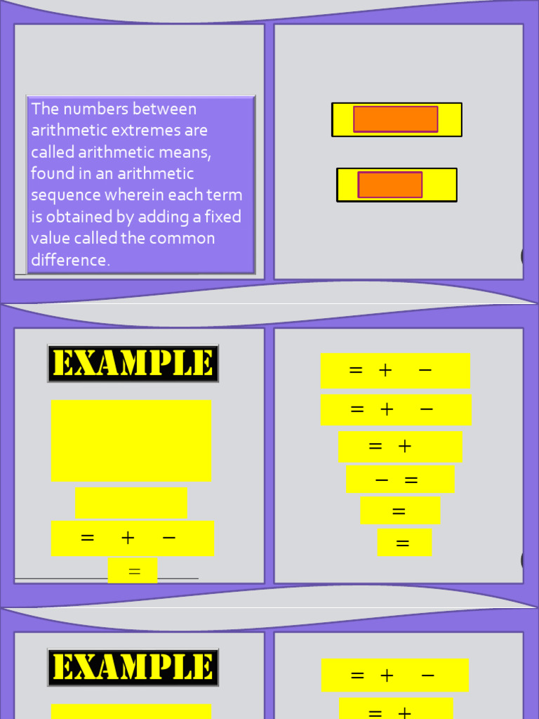 Lesson 3 Arithmetic Means | PDF