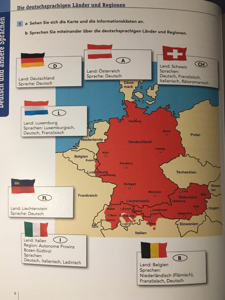 Deutschsprachige Länder Und Regionen | PDF