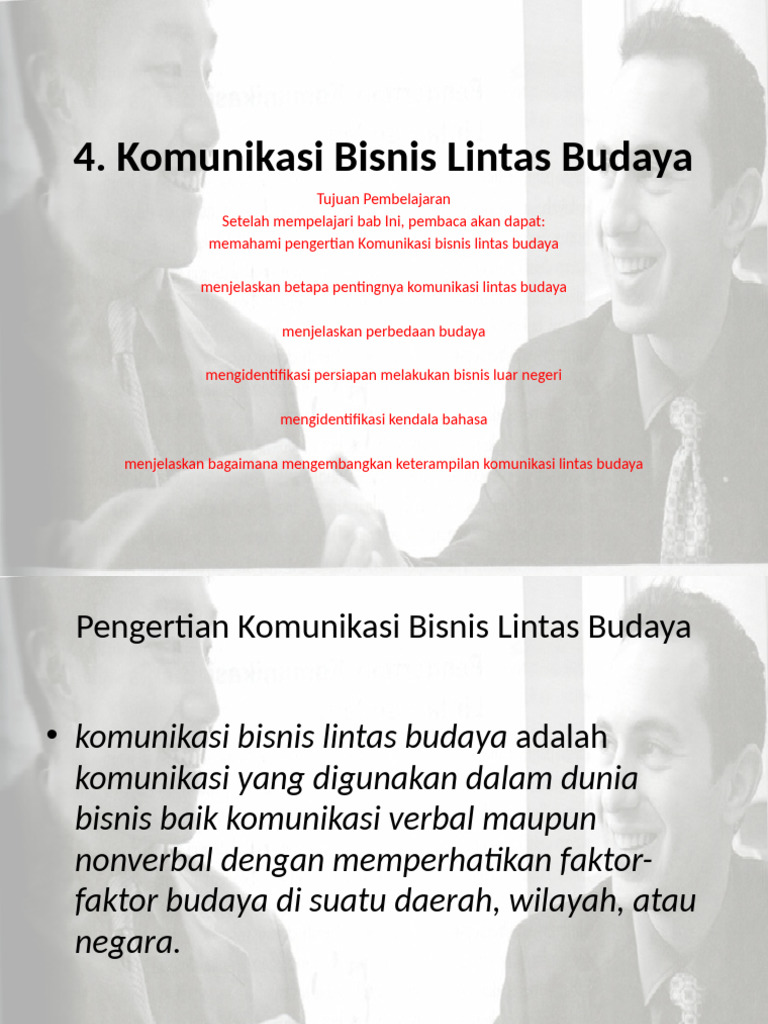 4.komunikasi Lintas Budaya | PDF