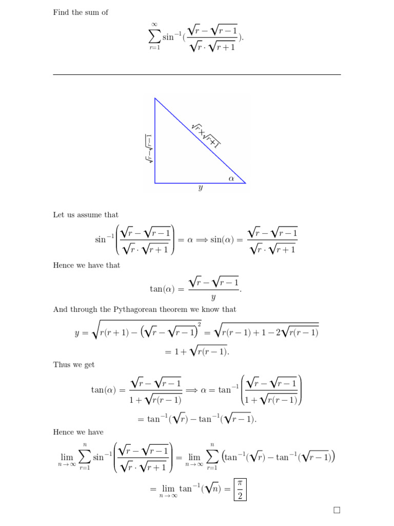 Trigonometric series | PDF
