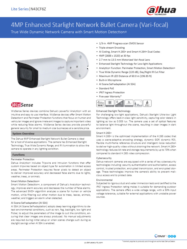Datasheet N43CF6Z Final | PDF