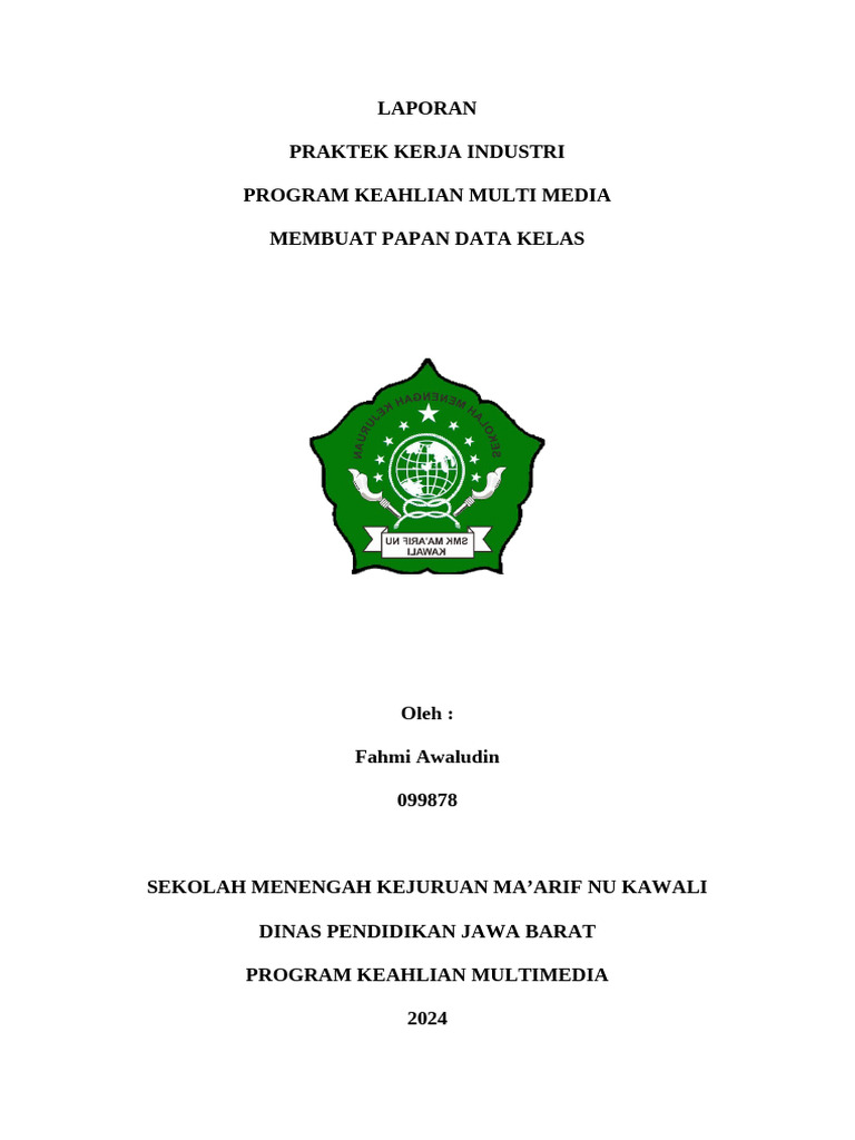 Fahmi PKL Awaludin | PDF
