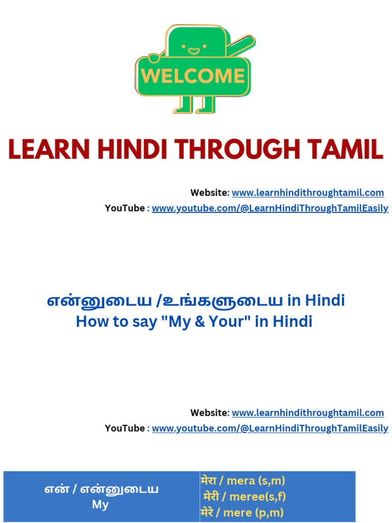 Hindi Basics For Beginners | PDF | Social Science | Foreign Language ...