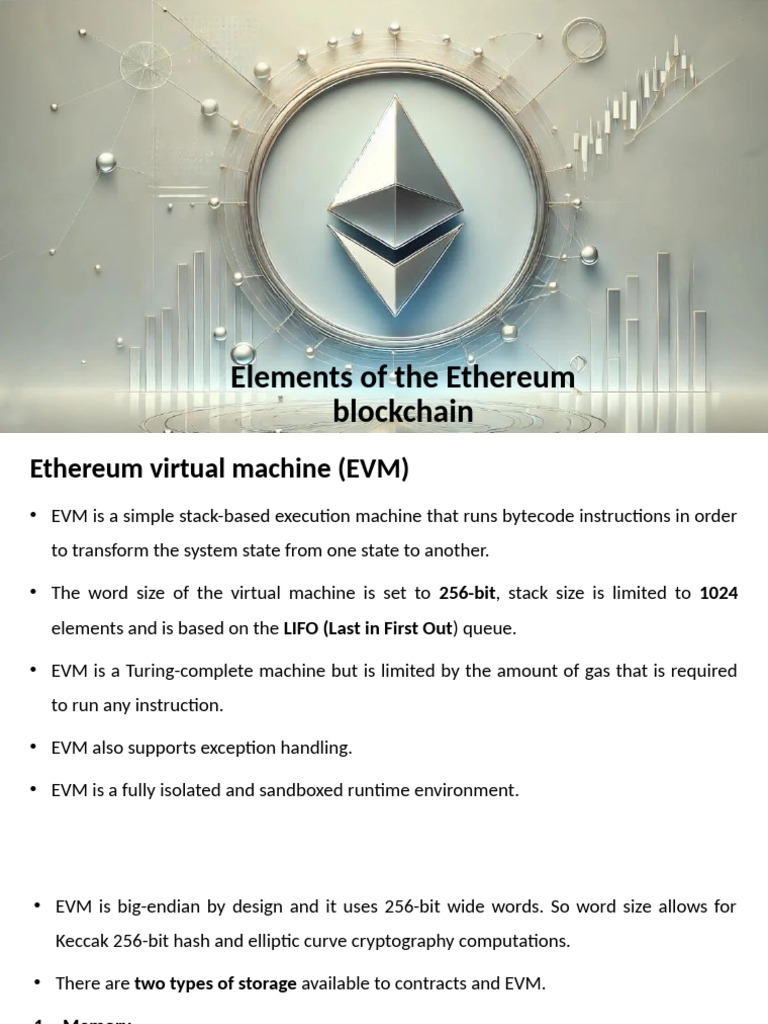 Ethereum Virtual Machine | PDF