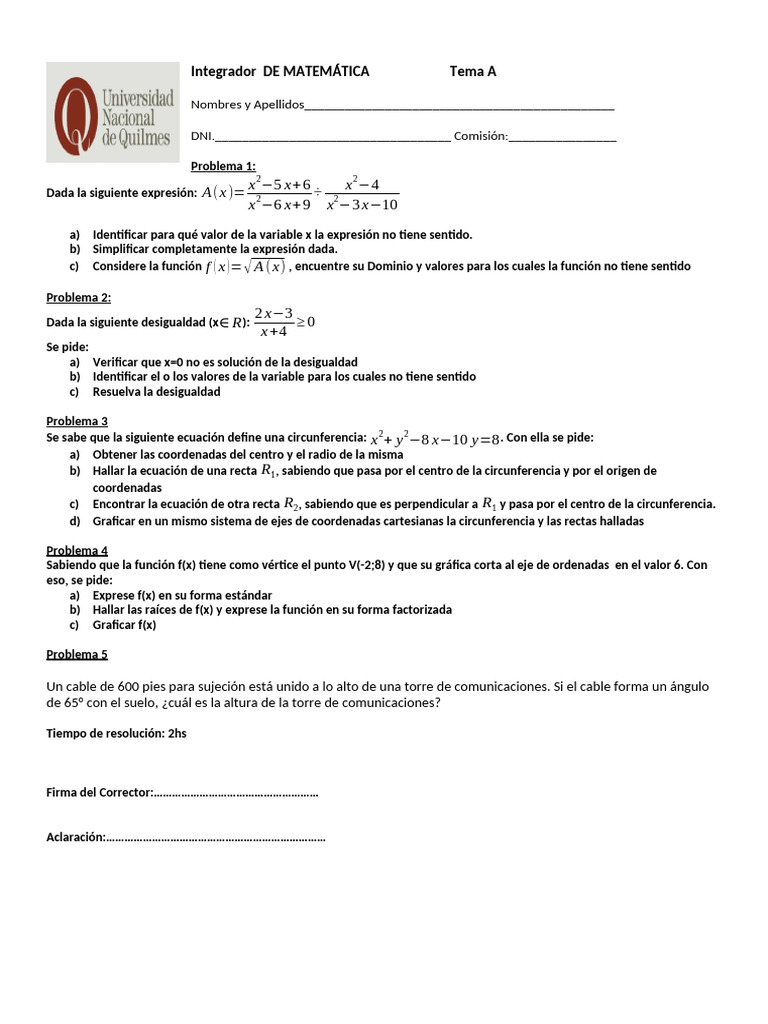 Segundo Modelo de Final 2020 | PDF