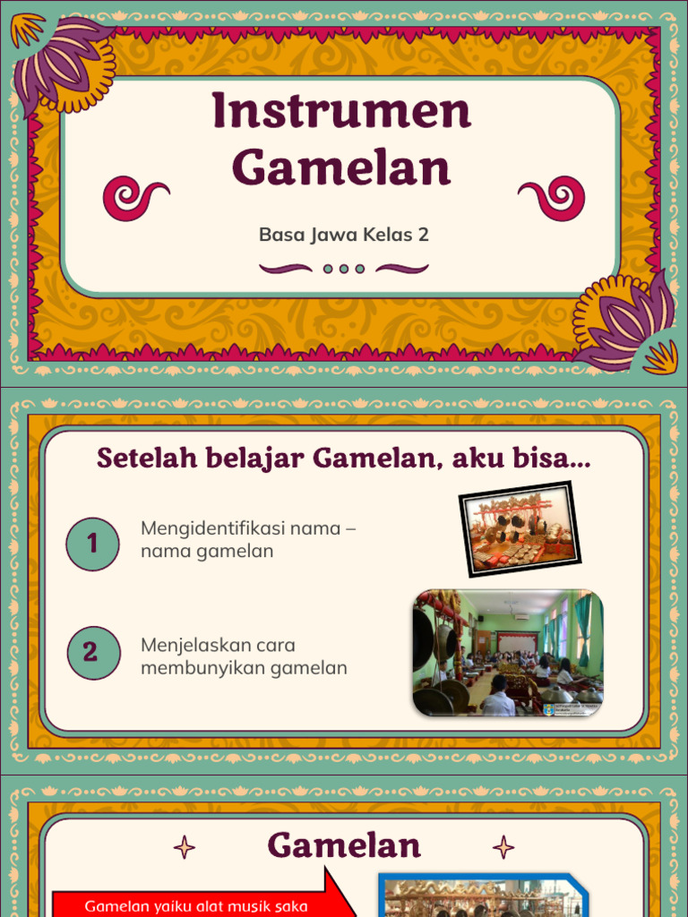 Mengenal Gamelan | PDF