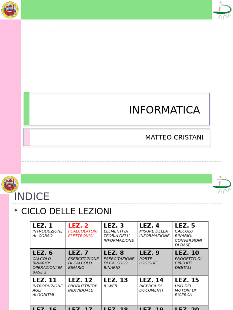 Corsi Univr Internet | PDF