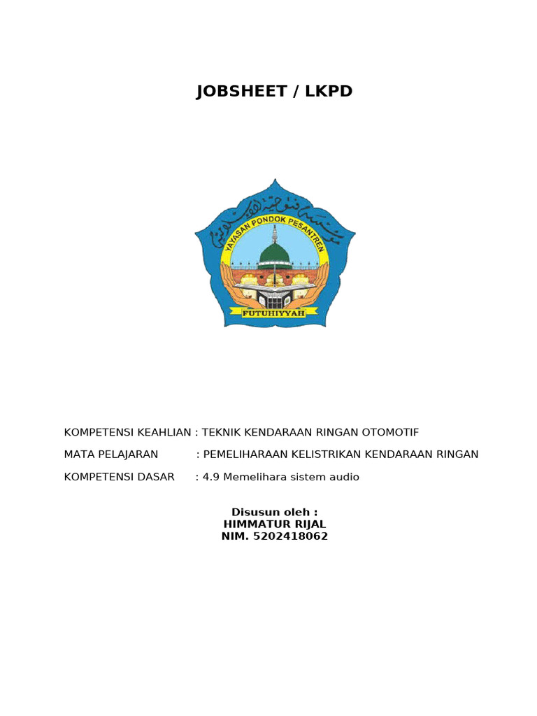 Jobsheet | PDF