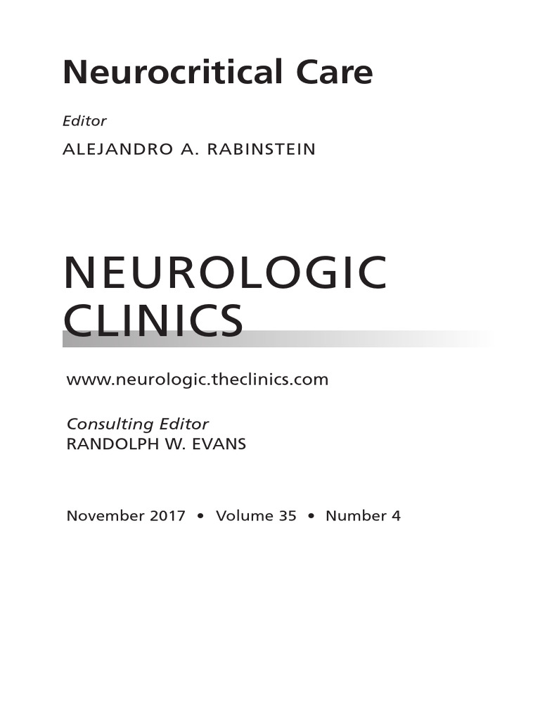 Neurocritical Care NCL | PDF