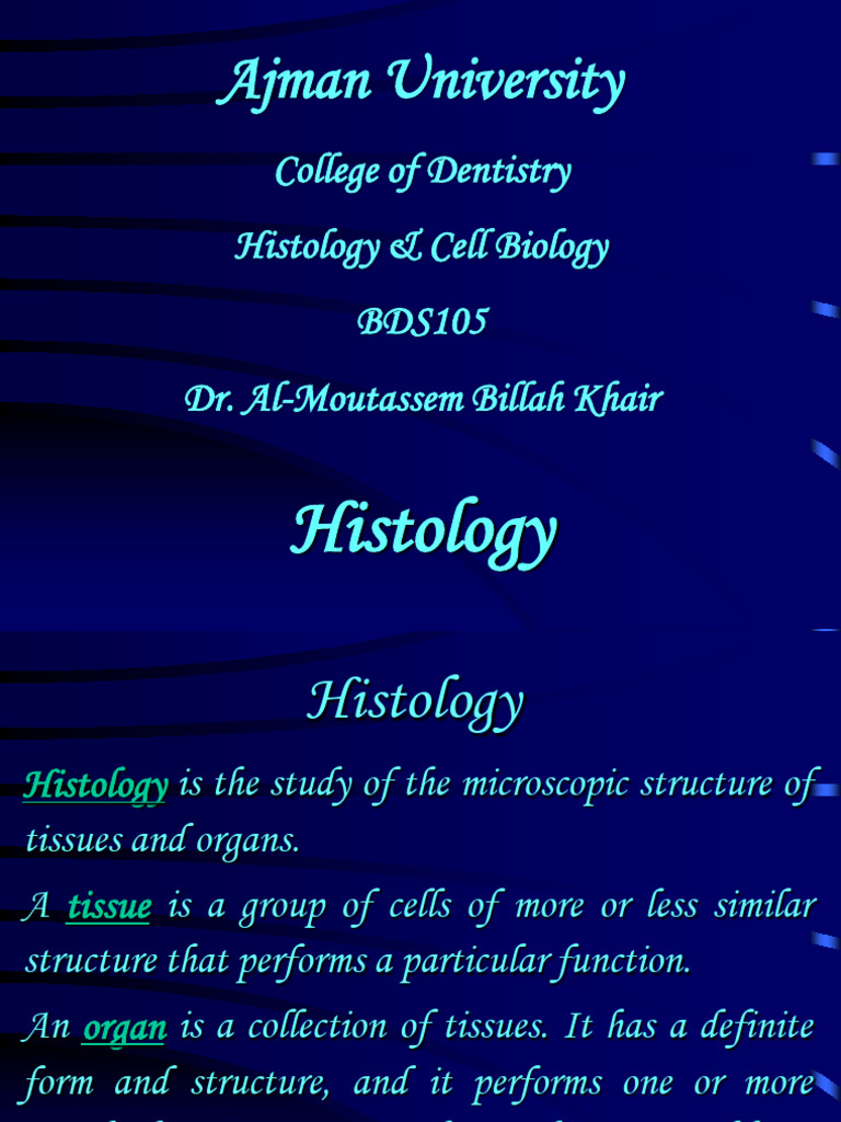 Histology | PDF