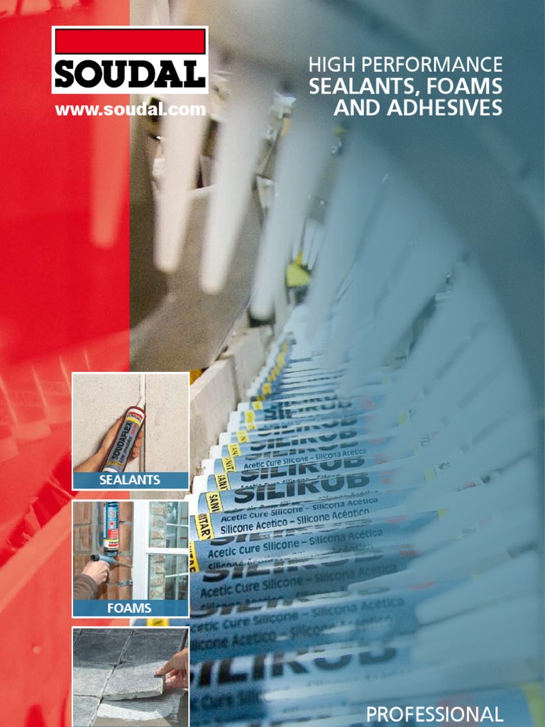 SOUDAL Professional Guide (Screen View) | PDF | Silicone | Adhesive