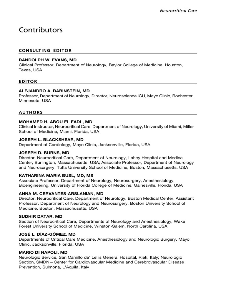 Contributors NCL | PDF