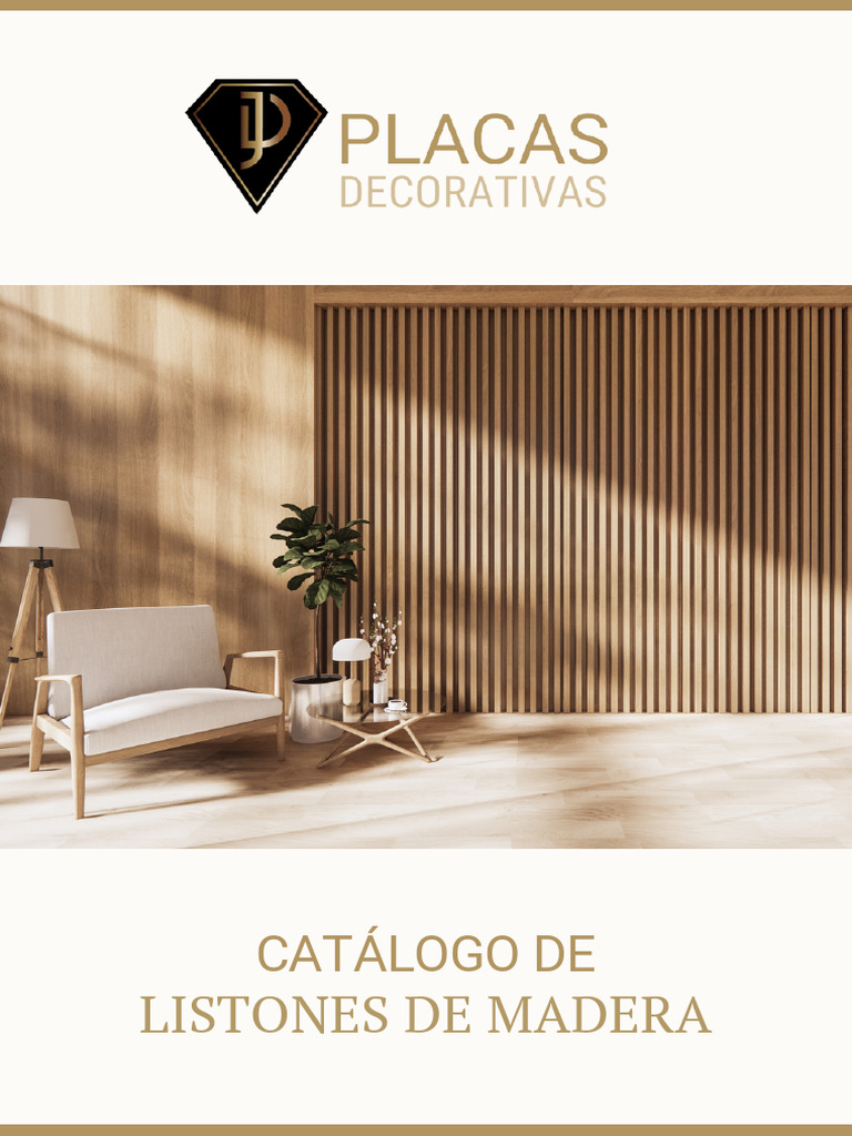 Catalogo de Listones de Madera Pagina | PDF