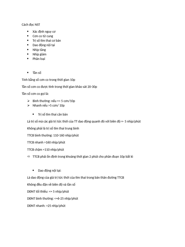Cách Đọc Nst | PDF