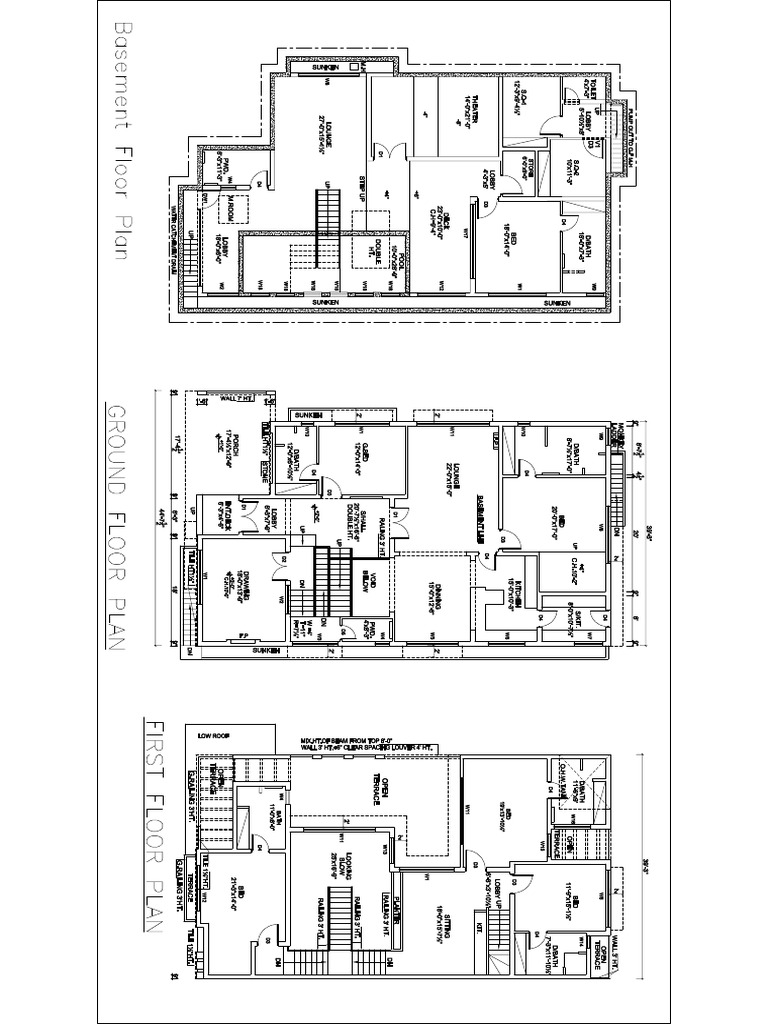 1 Kanal Proposed Plan 02 | PDF