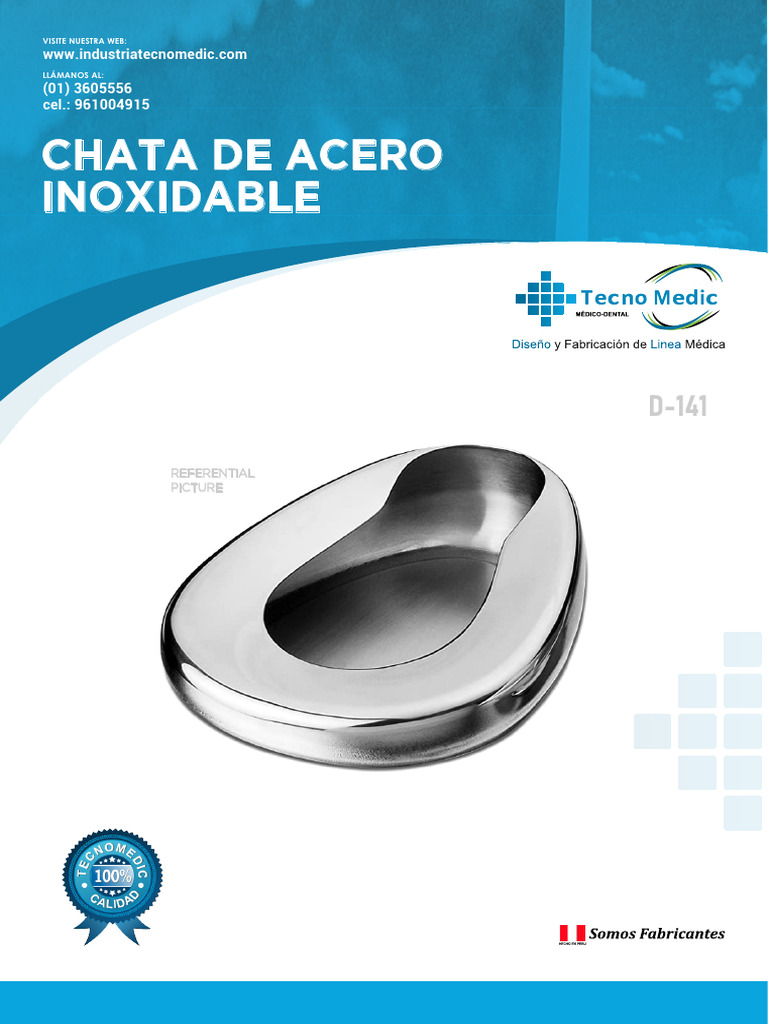 1.chata de Acero Inoxidable | PDF