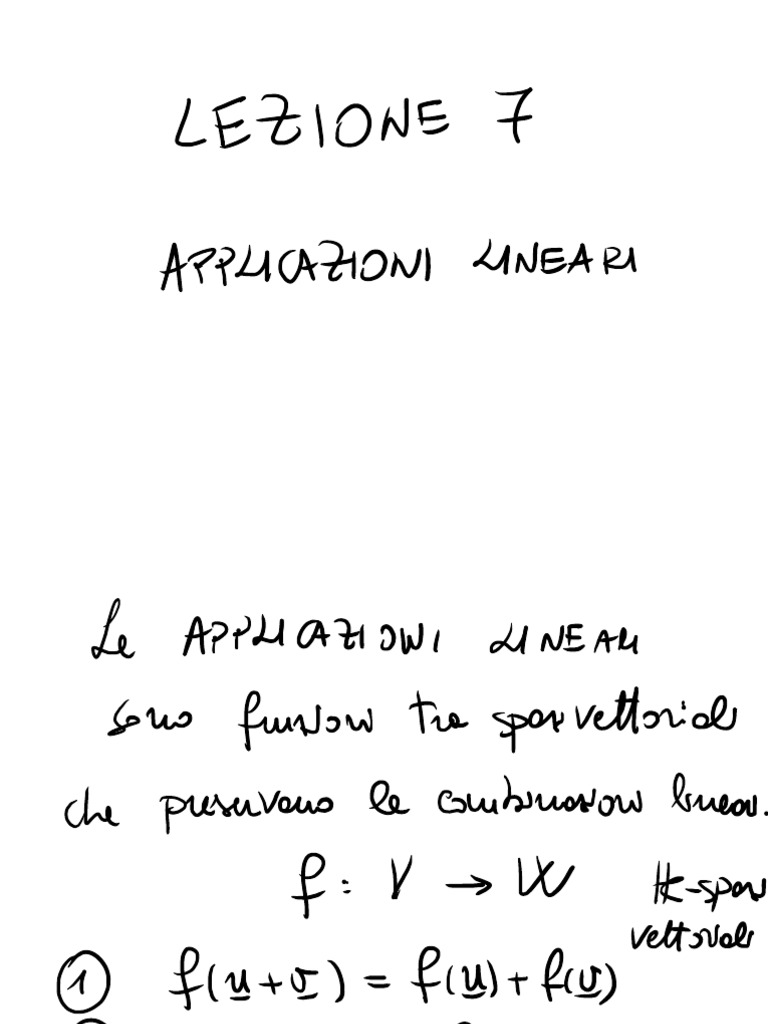 Lezione 7 (Canale FG3) | PDF