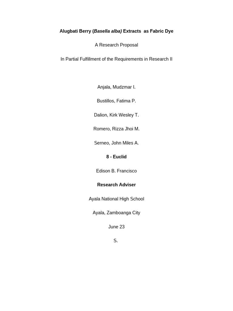 Reseearch Chapter 2 Methodology Final Revision | PDF