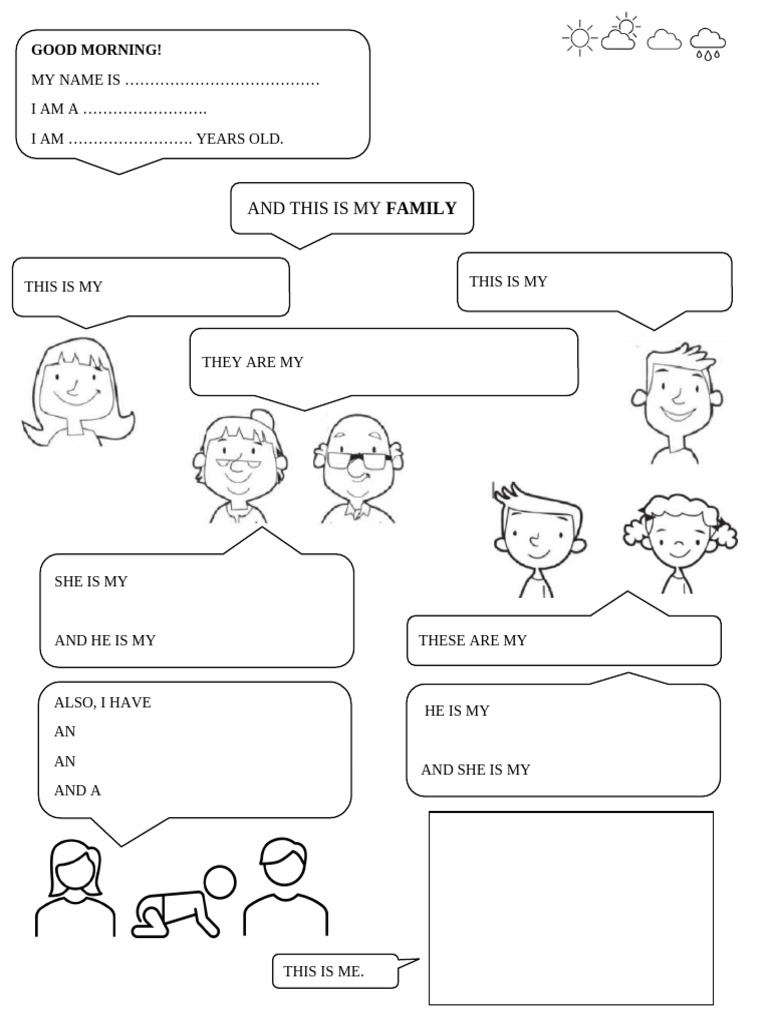 family-members-worksheet | PDF