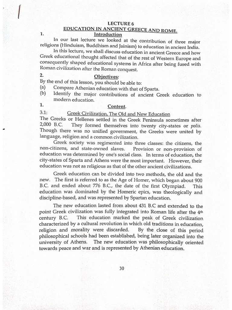 Lecture 6 | PDF