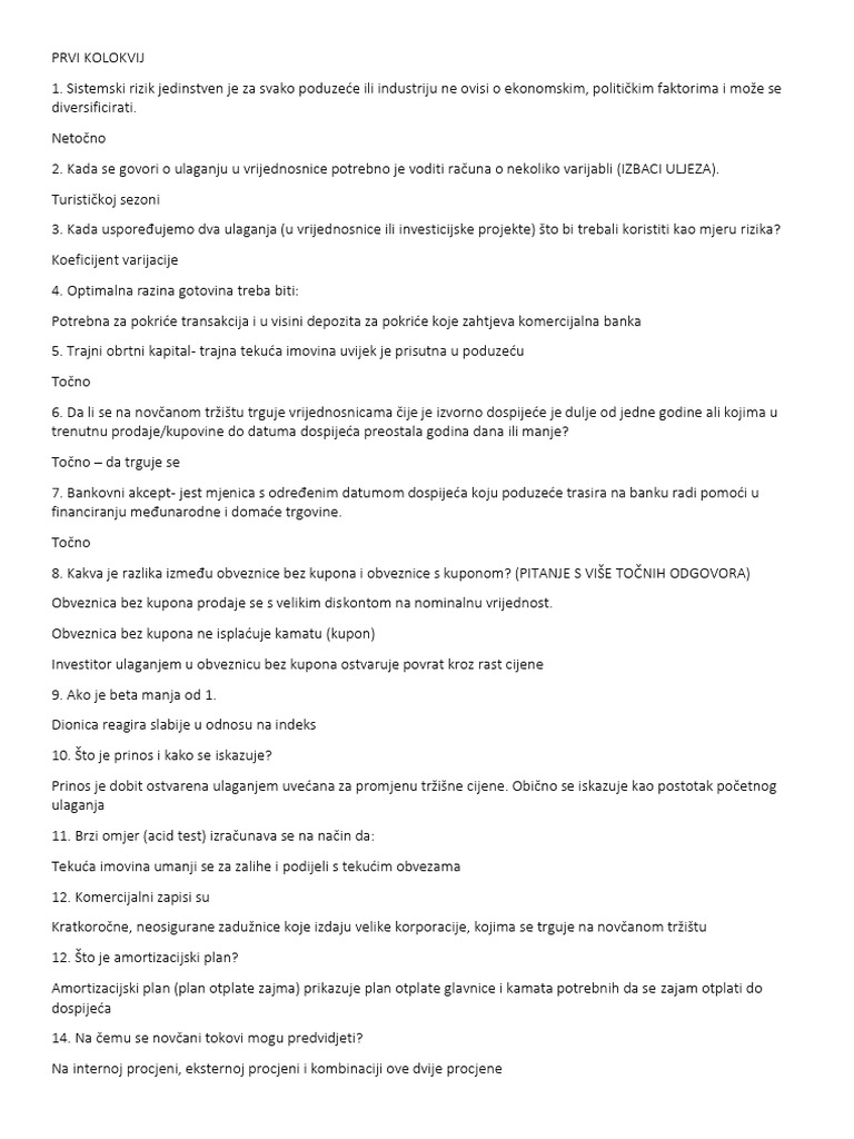 Fin - Men Sva Pitanja - ANTEA | PDF