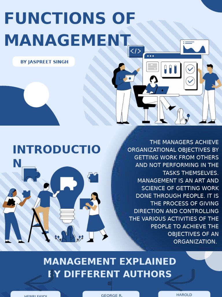 Functions of Management | PDF