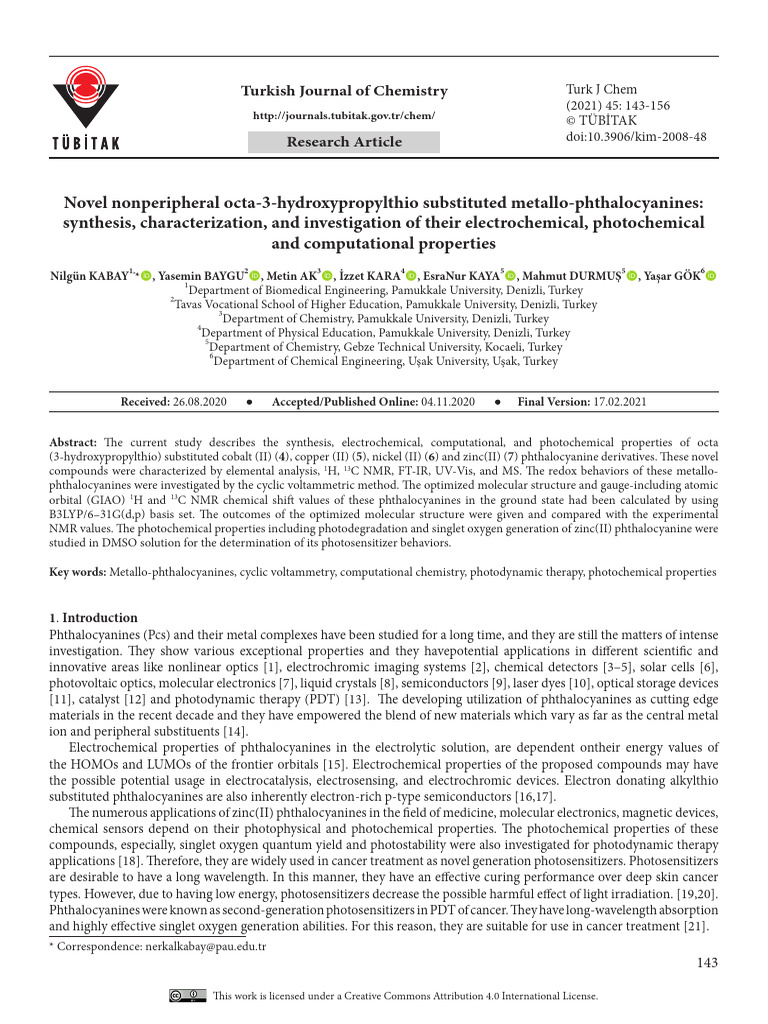 Novel Nonperipheral Octa 3 Hydroxypropyl | PDF