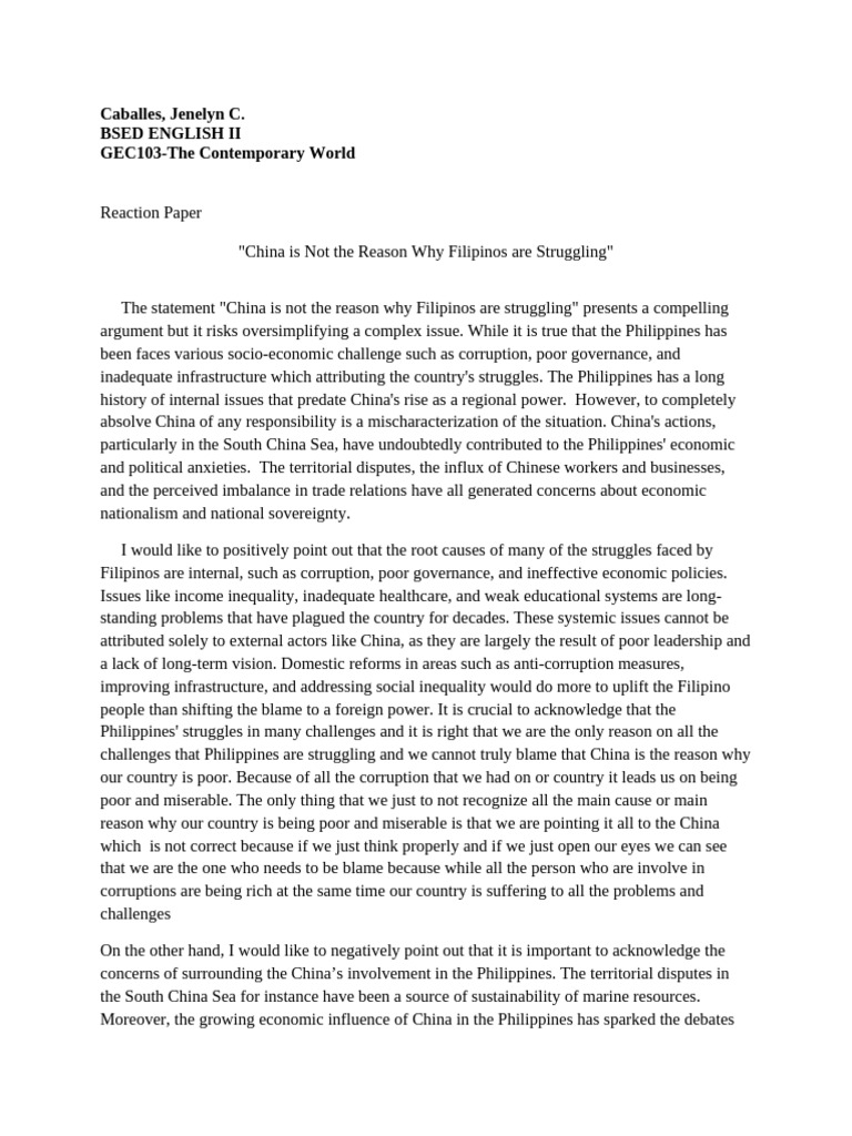 Internal Issues Behind Filipino Struggles | PDF | Philippines | Governance