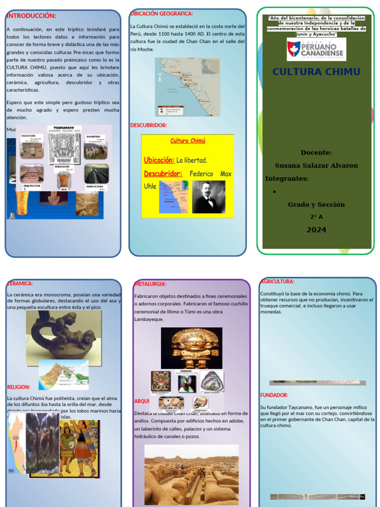 Cultura Triptico Chimu | PDF