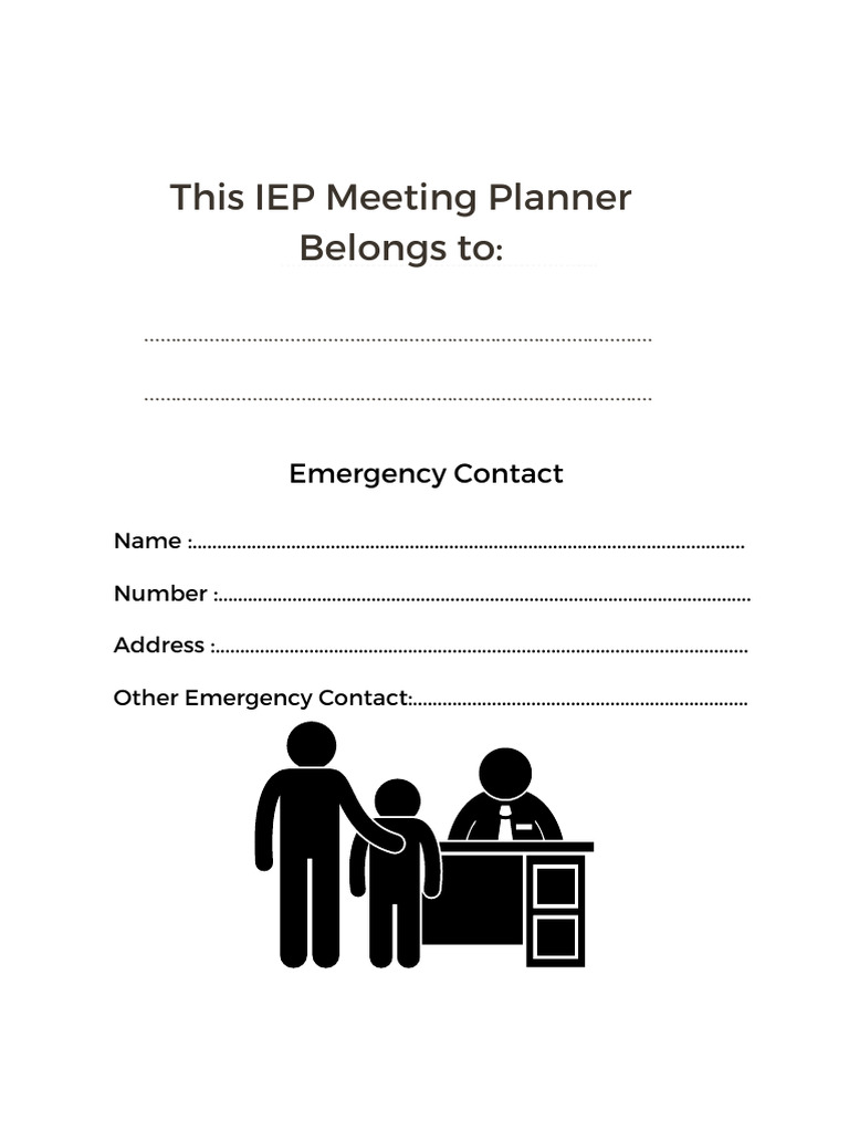 IEP Meeting T P PDF | PDF | Individualized Education Program | Allergy