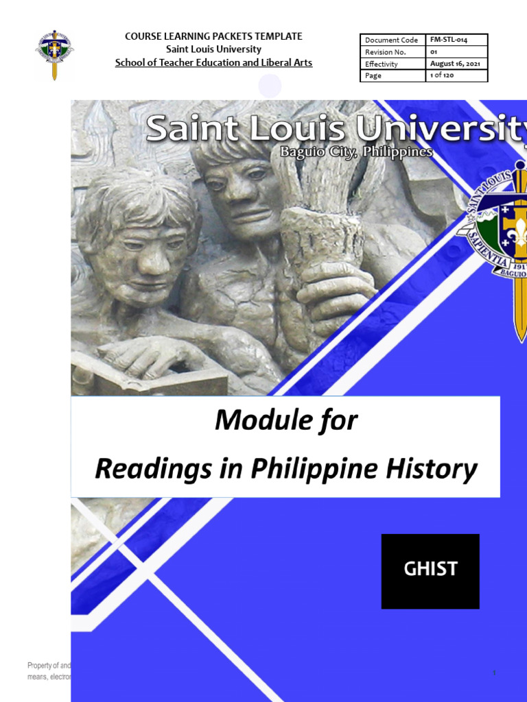 Ghist 2022 Module.docx | PDF