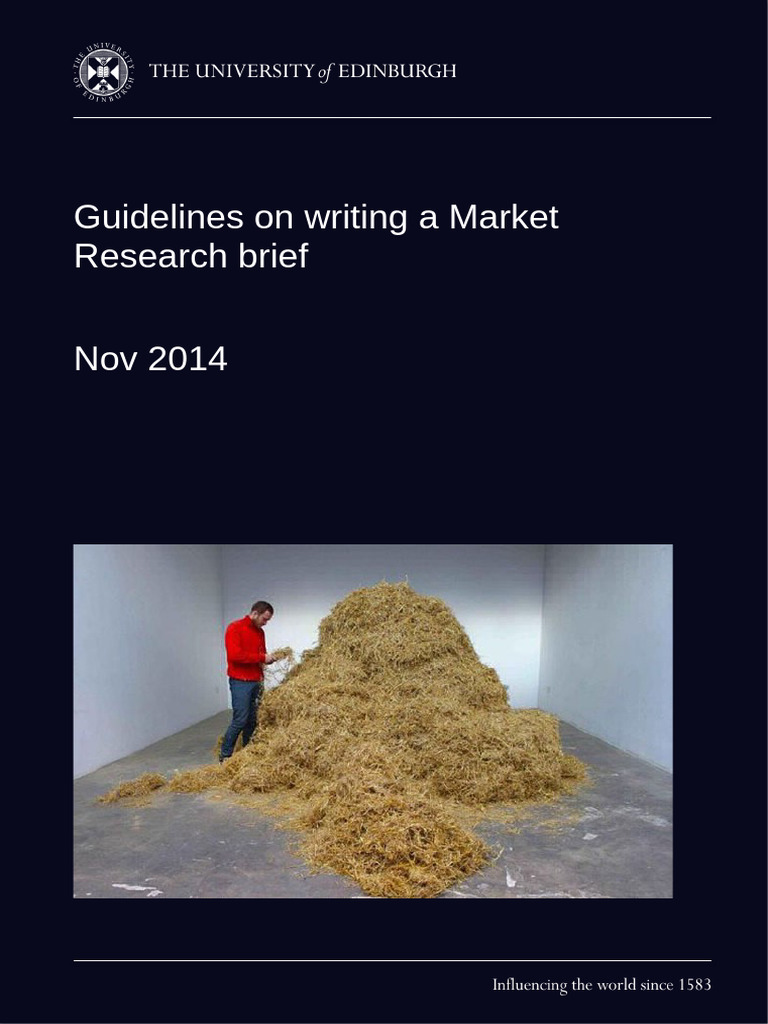 How To Write A Research Brief | PDF