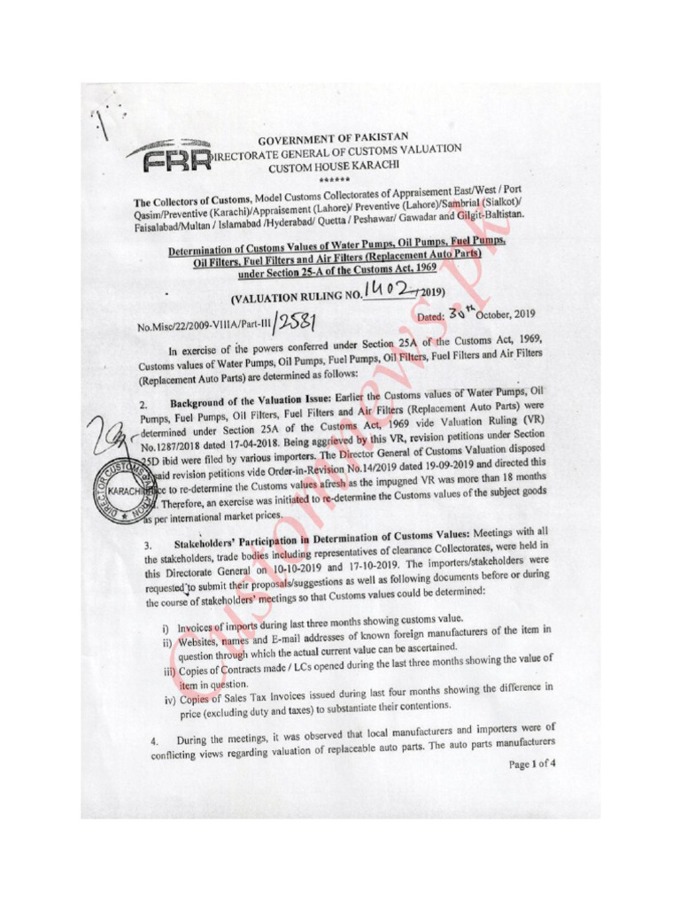 Valuation 1402 | PDF