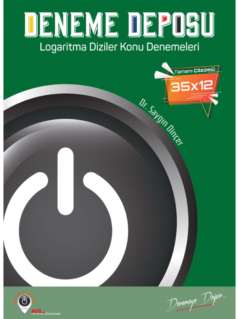 @tgdenemeleri 2023 DENEME DEPOSU LOGARİTMA VE DİZİLER | PDF