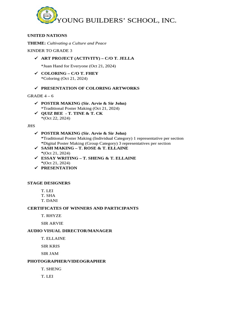 United Nations Activities | PDF