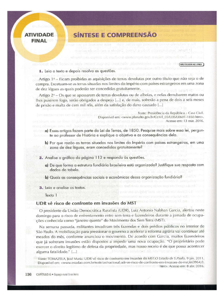 Cap 6 Exercicio | PDF