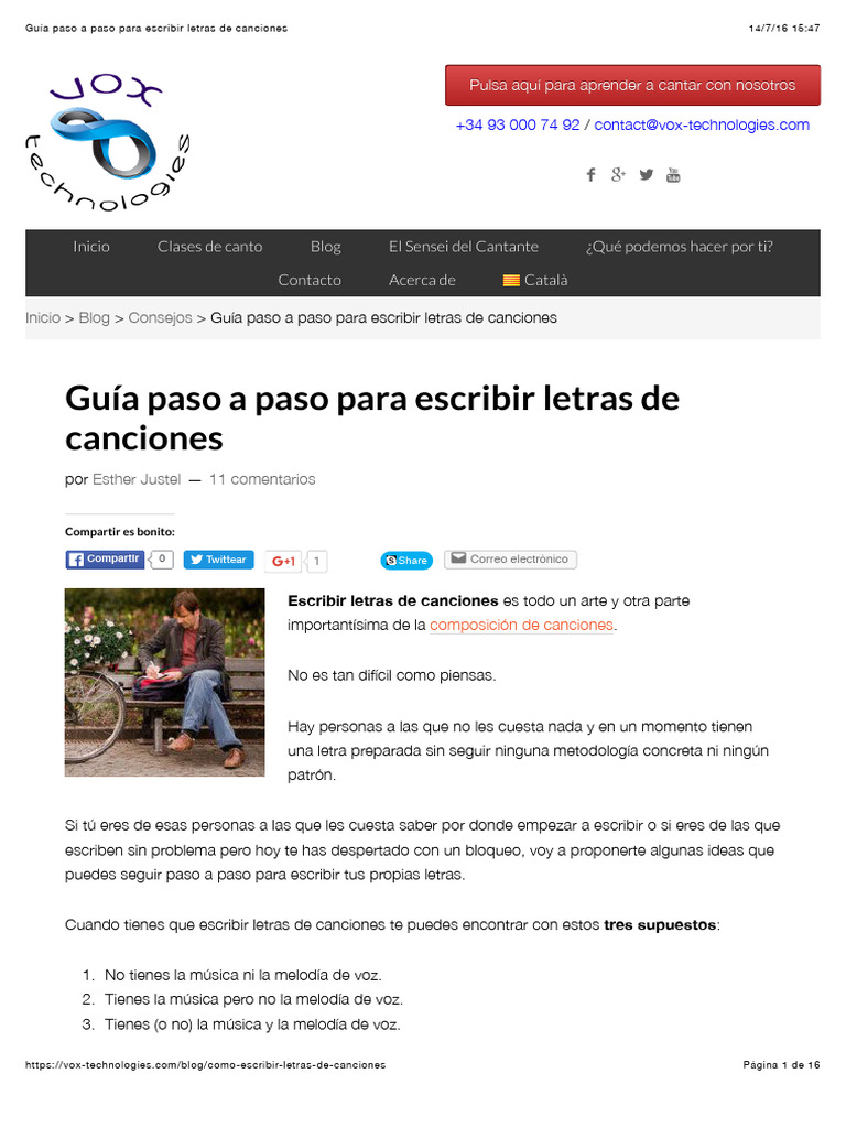 Pasos Letras Canciones | PDF