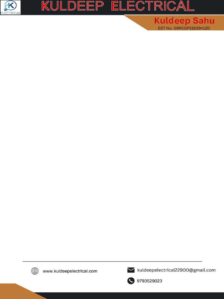 Kuldeep Electrical | PDF