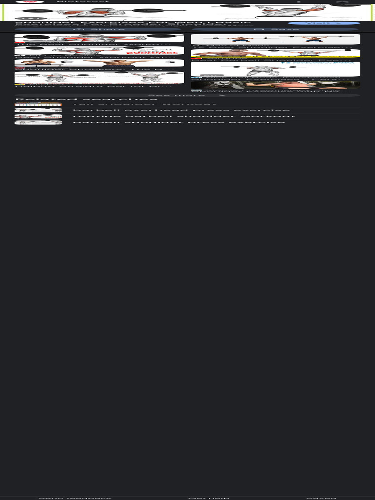 Shoulder Exercises Rod - Google Search | PDF