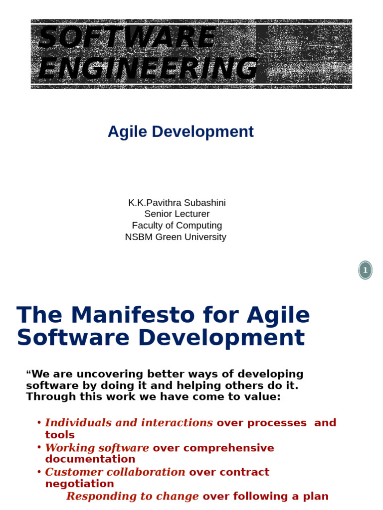 L4 - Agile Development | PDF