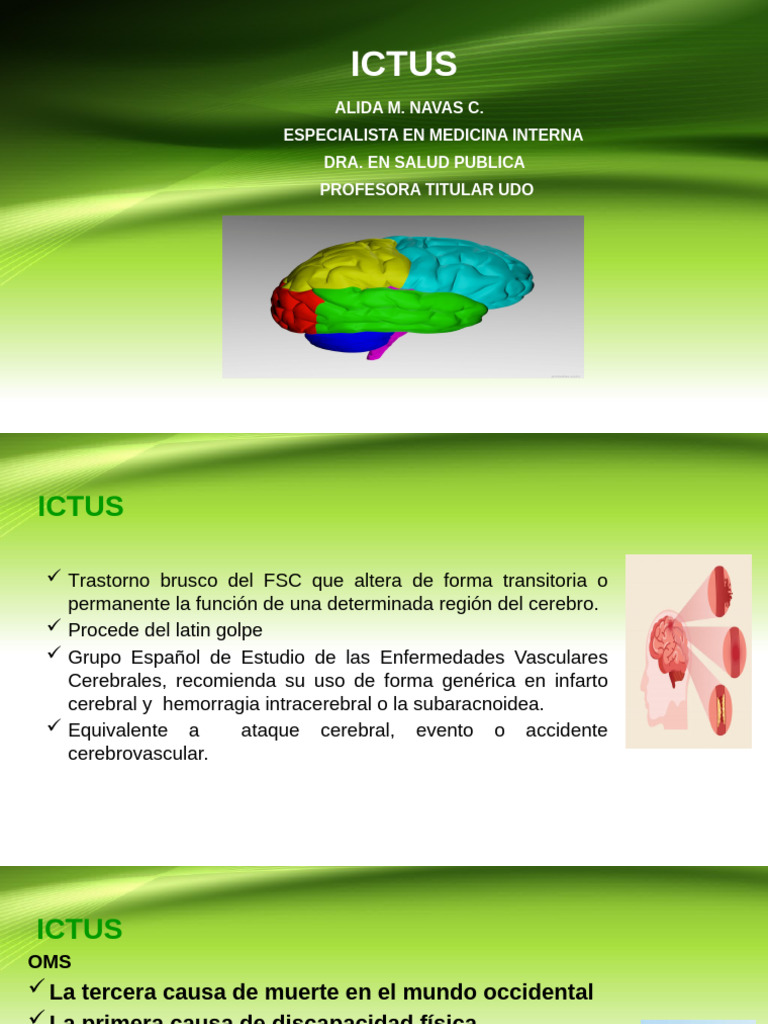 Guía Completa sobre el Ictus y su Tratamiento | PDF | Angiology | Self ...