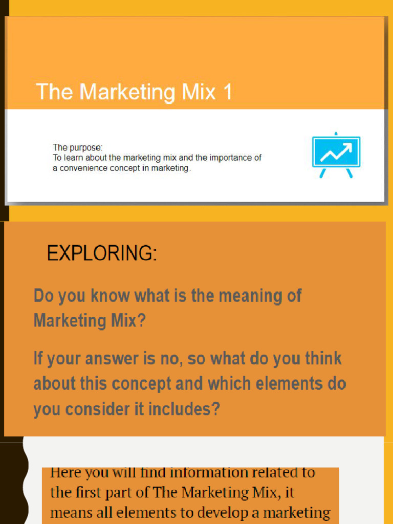 11-4 Marketing Mix | PDF