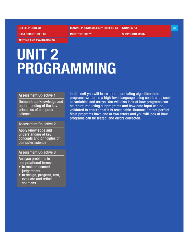 Unit 2 - cl9 | PDF