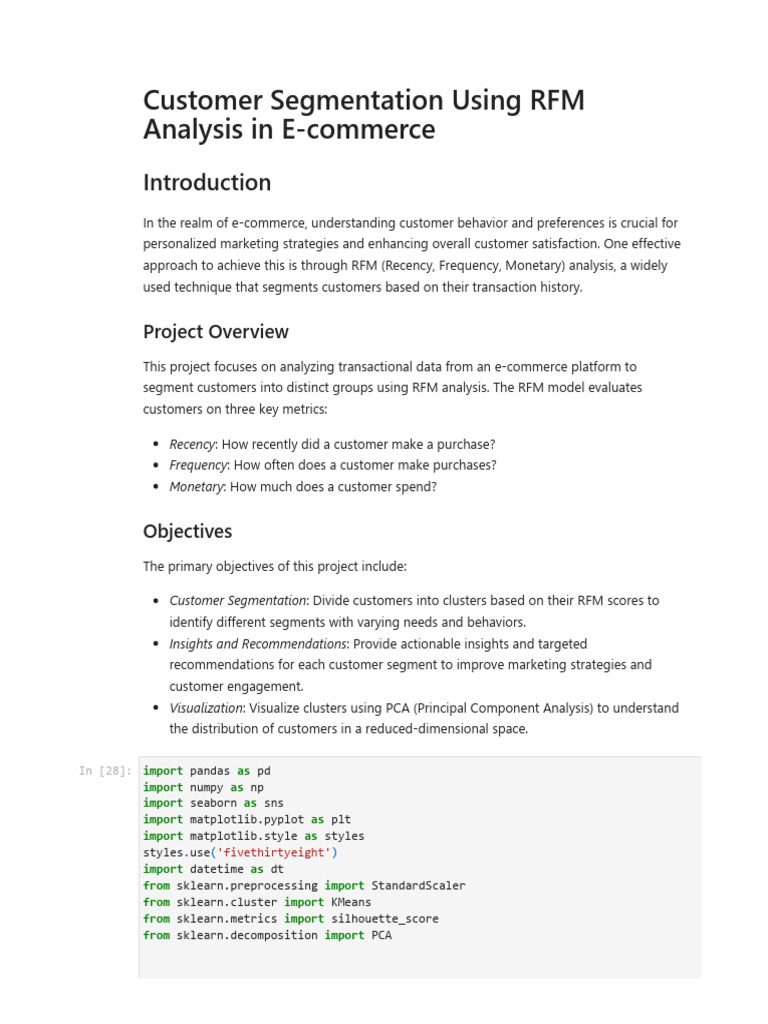 Customer Segmentation | PDF