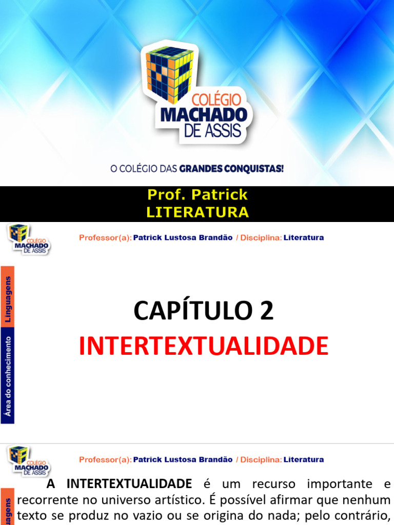 Intertextualidade Cma | PDF