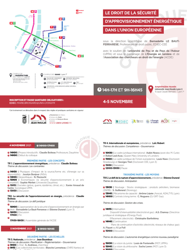 Programme - Colloque - 2021-11-4.5 | PDF